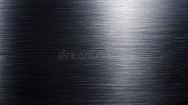 Brushed Metal Texture with Light Reflection Stock Illustration ...