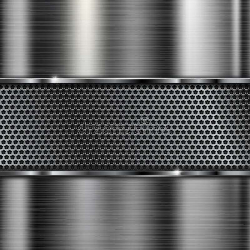 Metal scratched texture stock vector. Illustration of brushed - 127779682