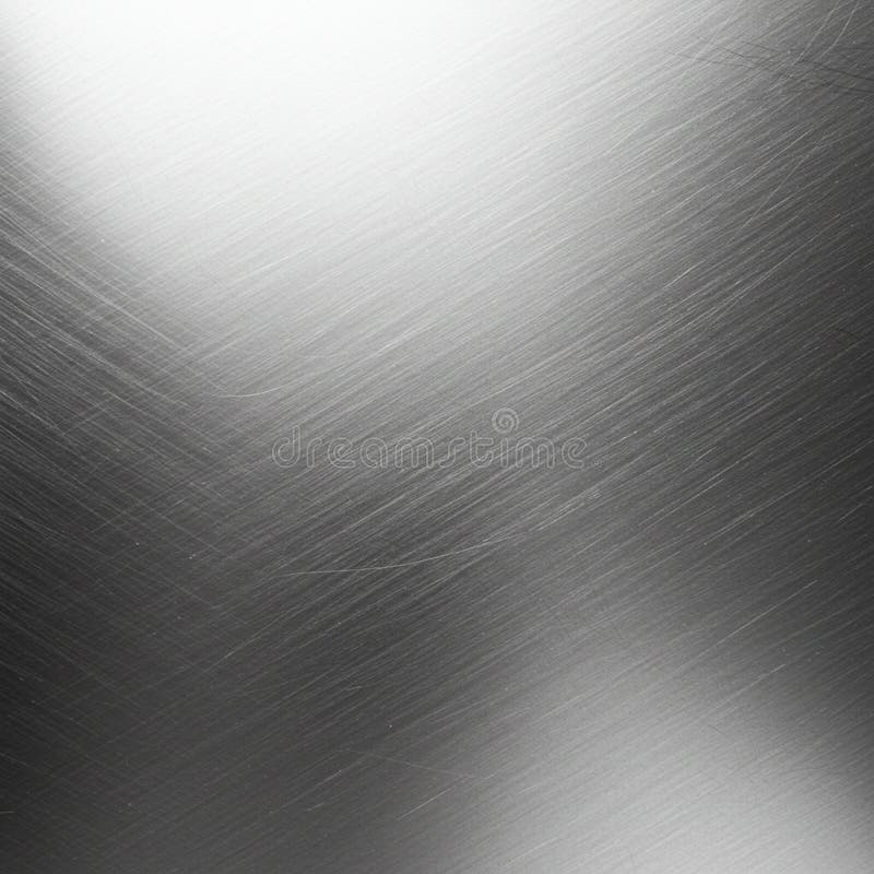 Brushed Metal Texture with a Smooth, Uniform Pattern of Fine, Linear ...
