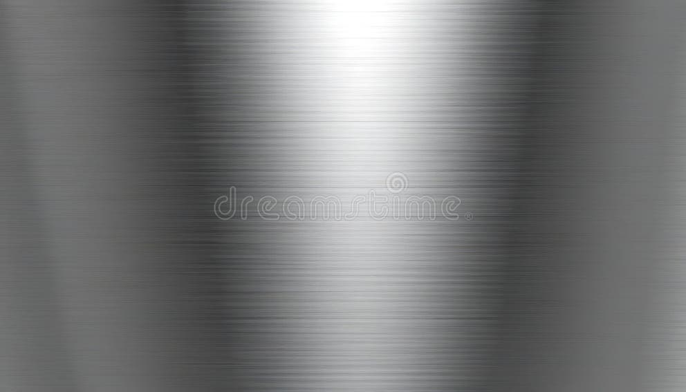 Brushed Metal Texture with Subtle Light Reflections Generative AI Stock ...