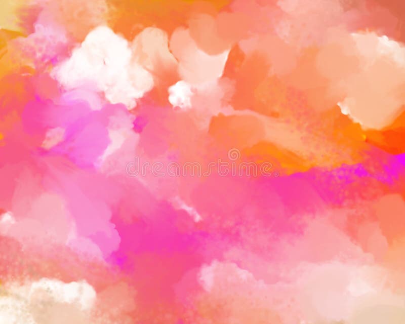 Brushed Paint 2d Illustration, Abstract Background Stock Illustration ...