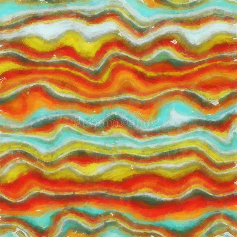 Brushed Patterns Horizontal Waves Stock Illustration - Illustration of ...