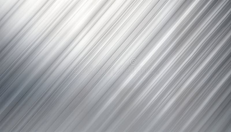 Brushed Silver Metal Texture. Diagonal Lines Create Shiny Lustrous ...