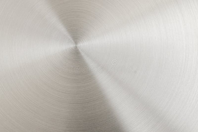 Brushed Stainless Steel Pattern Texture Stock Image - Image of circular ...