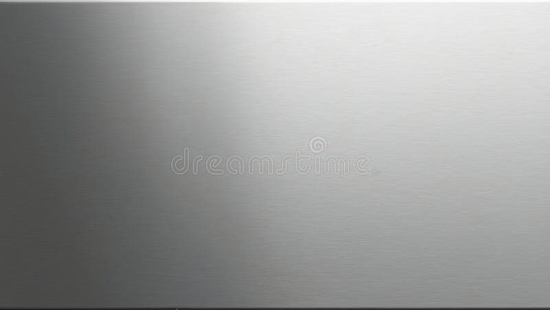Brushed Stainless Steel Close Up with Soft Matte Finish and Subtle ...