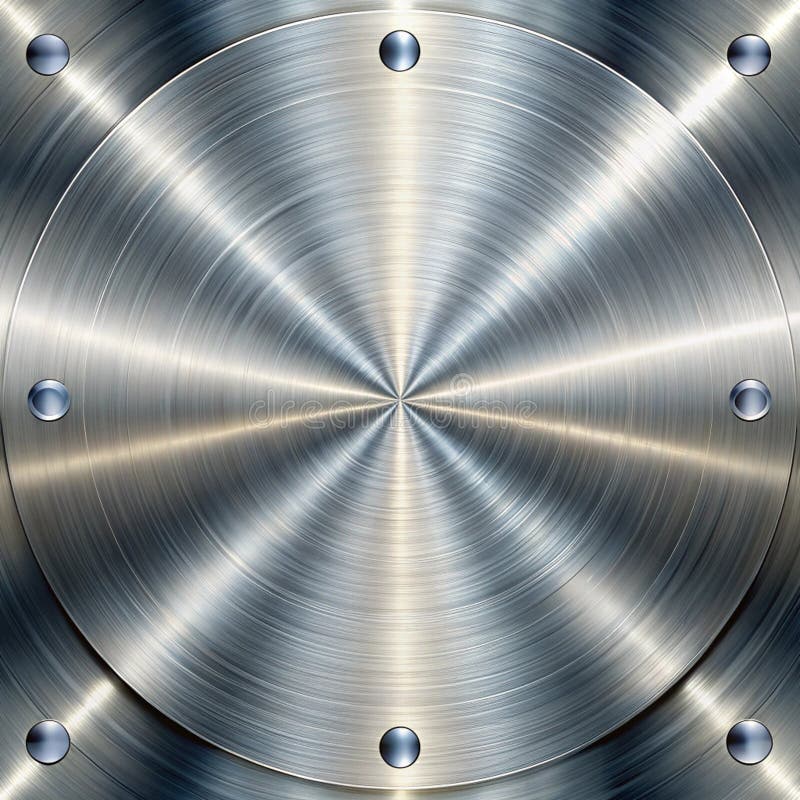 Brushed Stainless Steel Metal Texture Background Stock Illustration - Illustration of steel ...