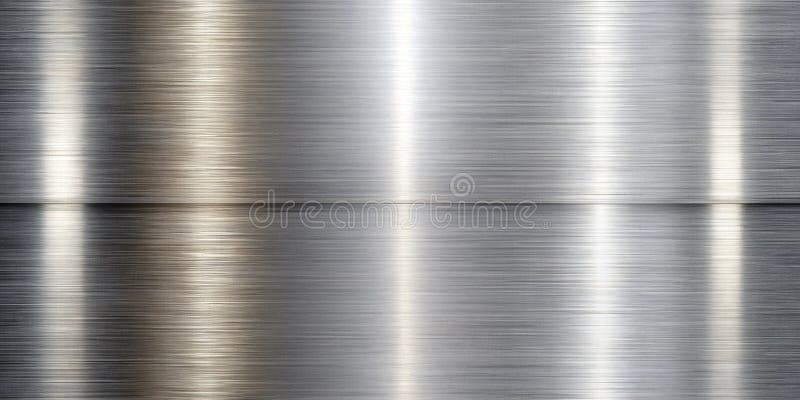 Brushed Stainless Steel Metal Texture Background Stock Illustration - Illustration of luxurious ...