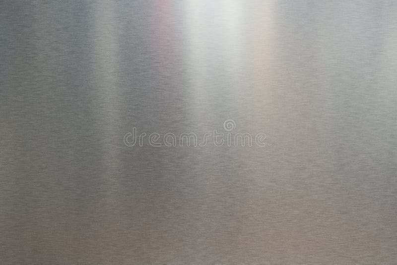 Brushed Stainless Steel Surface Background Stock Image - Image of ...