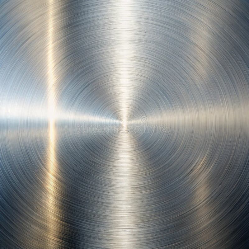 Brushed Stainless Steel Plate Texture with Light Reflection Stock ...