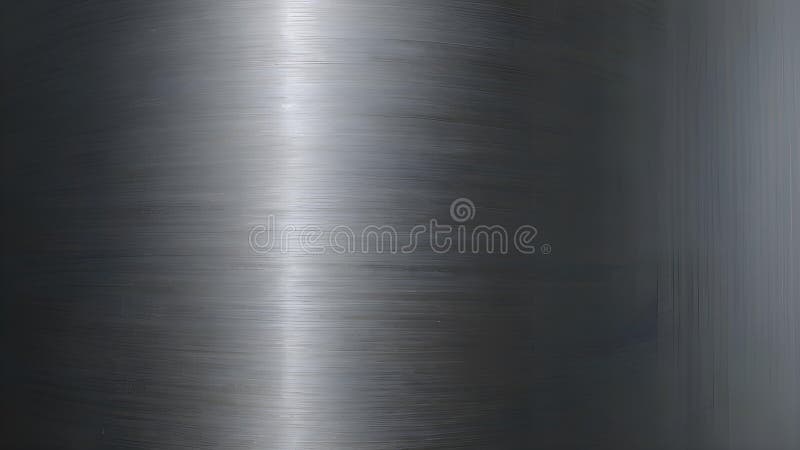 Brushed Stainless Steel Texture with a Shiny Finish Stock Illustration ...