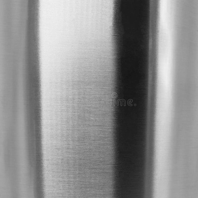 Brushed Steel Plate Texture. Hard Metal Material Background Stock Photo ...