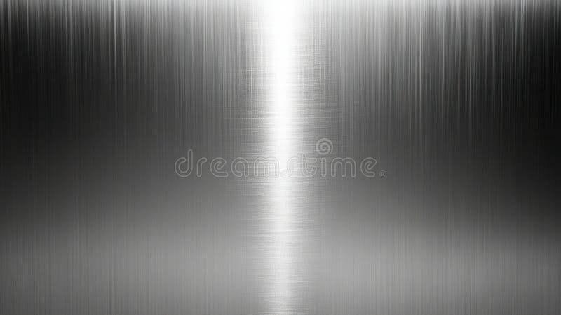 Brushed Steel Plate Texture with Reflective Surface for Industrial ...