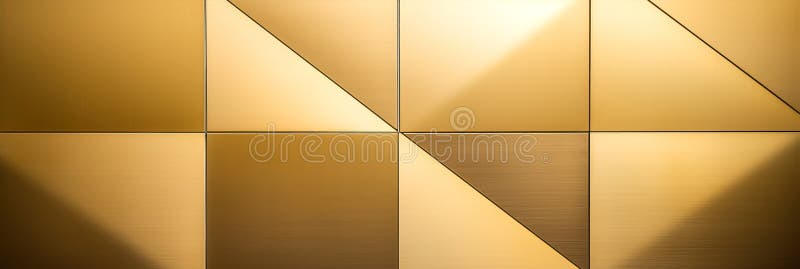 Brushed and Textured Brass Panel Stock Illustration - Illustration of ...