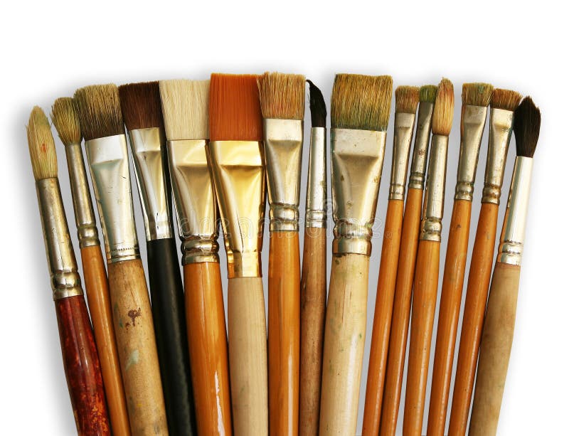 Artist Brushes stock image. Image of paint, artistic, hobby - 271847