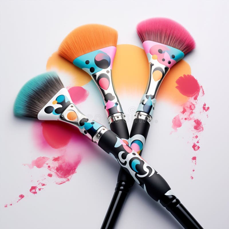 Brushes and Applicators Unleashing the Extraordinary: Redefining Artistic Expression Stock ...