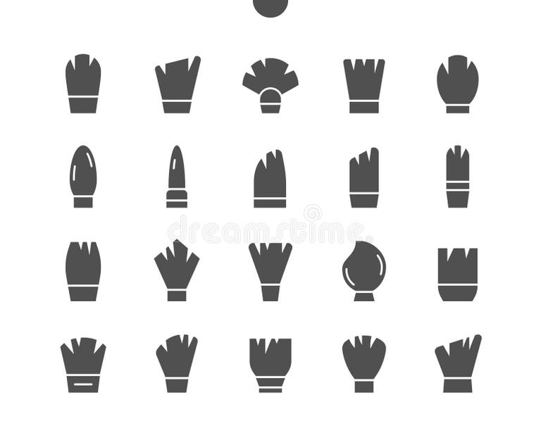 Brushes Types Stock Illustrations – 417 Brushes Types Stock ...