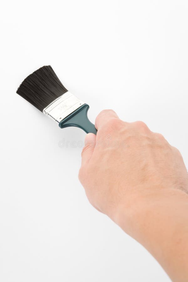 Brushing stock photo. Image of improvement, decorating - 11172026