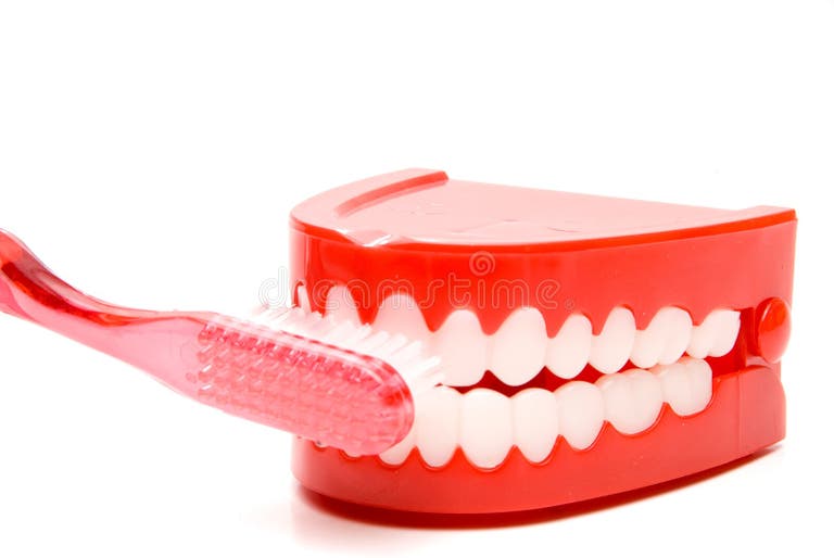 Brushing Teeth stock photo. Image of brushing, brush, choppers - 7566630