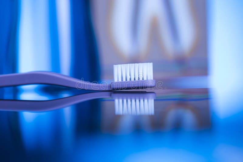 Brushing Teeth, Dental Hygiene Background Stock Photo - Image of ...