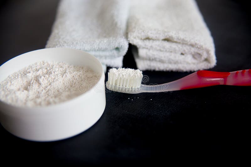 Brushing teeth things stock photo. Image of morning - 104192830