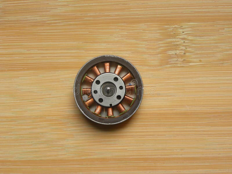 Motor of CD drive stock image. Image of hardware, electric - 188011715