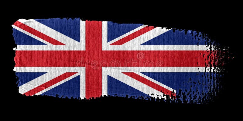 Distorted Union Jack - Vector Illustration Stock Vector - Illustration ...