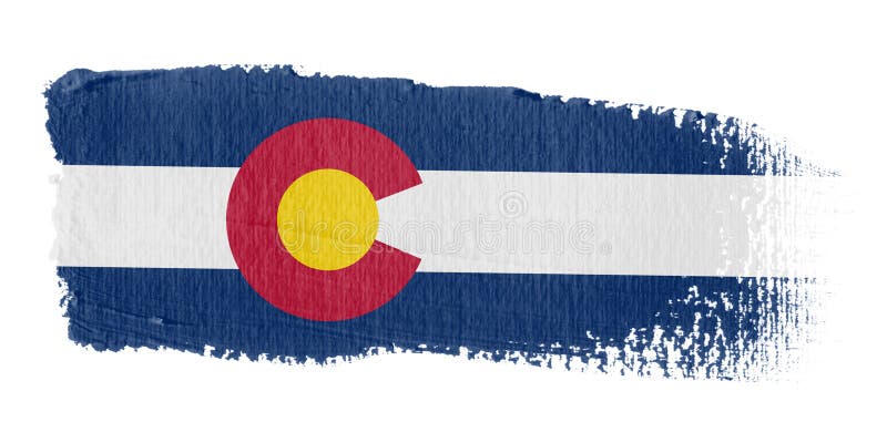 Colorado-Flagge stockfoto. Bild von fest, abbildung, fahne - 38475200