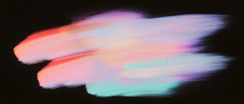 Brushstroke Overlay Texture with Blended Colors on a Dark Background ...