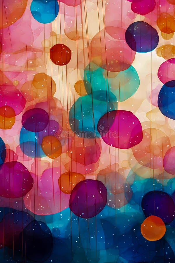 Brushstrokes and Colorful Lines: Watercolor and Crayon Blend Pattern ...