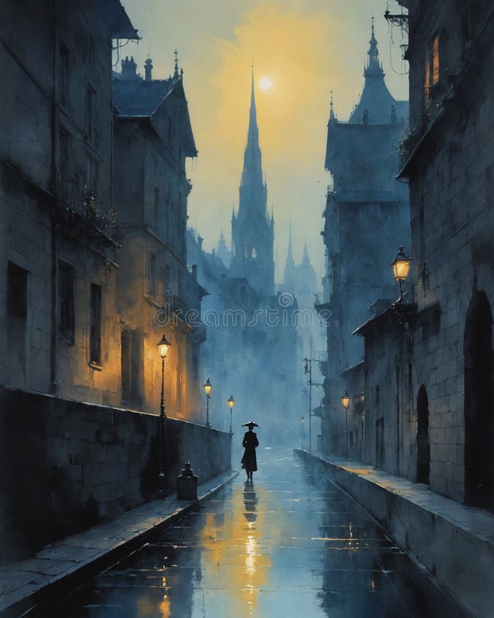 Brushwork Alive with Drips, Splashes, Conveying Texture and Depth ...