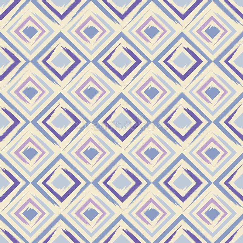 Brushwork. Seamless Geometric Pattern. Bright Colors and Simple Shapes ...