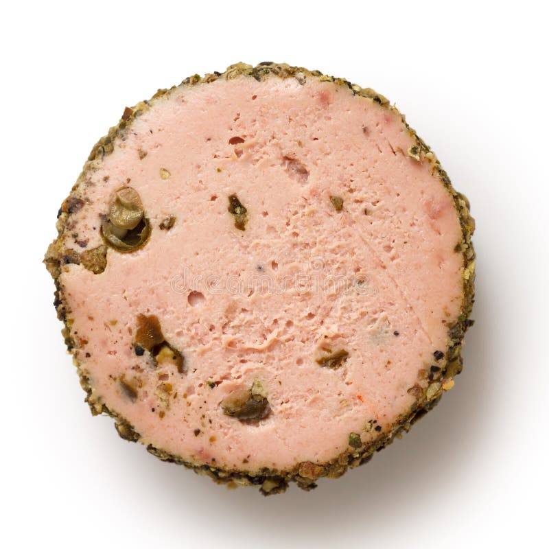 Brussel Pate with Green Pepper Corns. Stock Image - Image of pepper ...