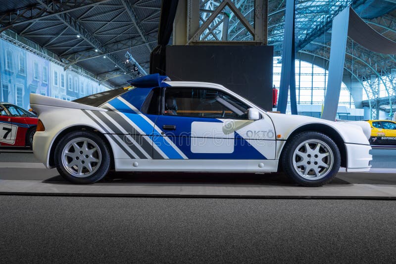 1986 Ford RS200 Group B editorial photo. Image of rs200 - 270555921