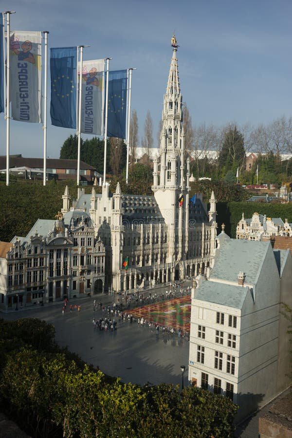 Mini Europe, Brussels, Belgium Editorial Stock Image - Image of pretty ...
