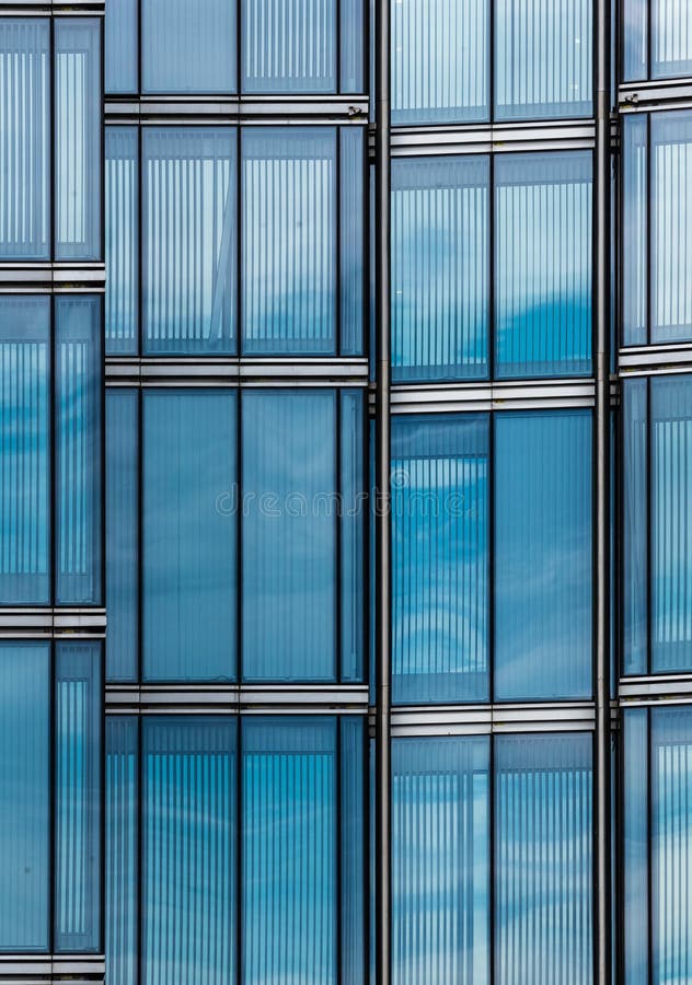 Brussels Old Town, Belgium - Abstract View of the Rectangular Blue ...