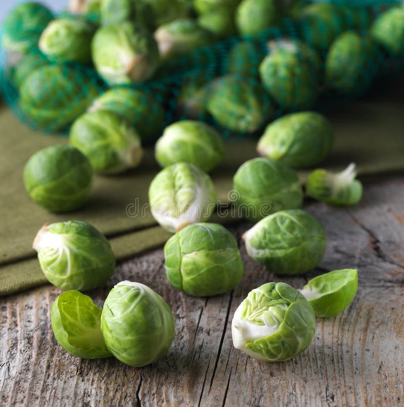 Brussels sprouts cabbage stock image. Image of vegetable - 34458589