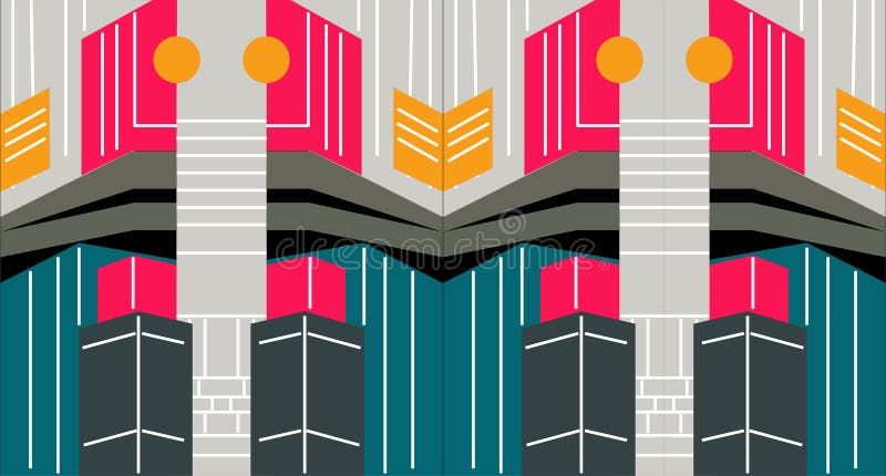 Brutalism Background. Vector Illustration. Abstract Poster Stock Vector ...