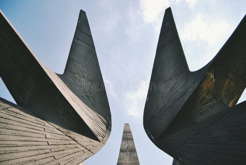 Brutalism monument editorial image. Image of tradition - 77645135
