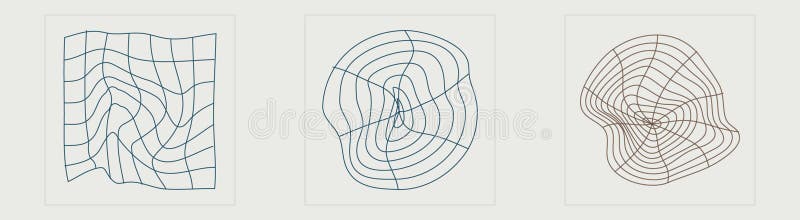 Brutalism Shapes. Large Set of Retro Objects for Design. Cyberpunk ...