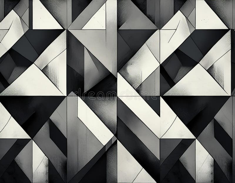 Brutalist Monochrome Background Design Pattern Stock Photo - Image of ...