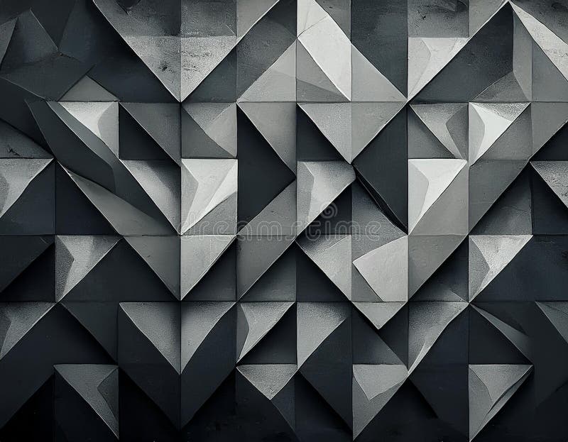 Brutalist Monochrome Background Design Pattern Stock Photo - Image of ...