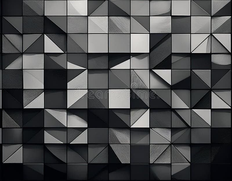 Brutalist Monochrome Background Design Pattern Stock Photo - Image of ...