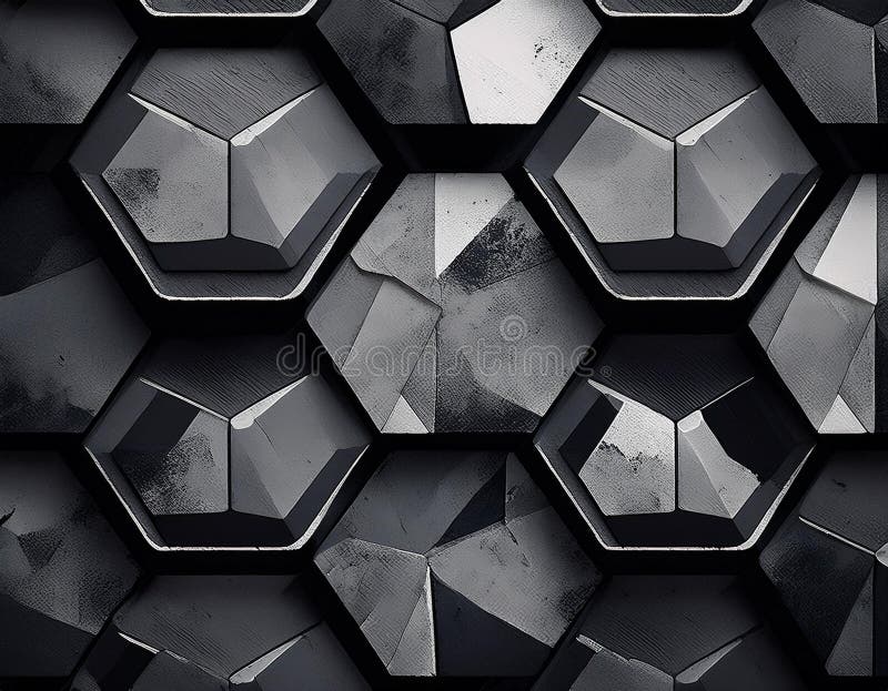Brutalist Monochrome Background Design Pattern Stock Photo - Image of ...