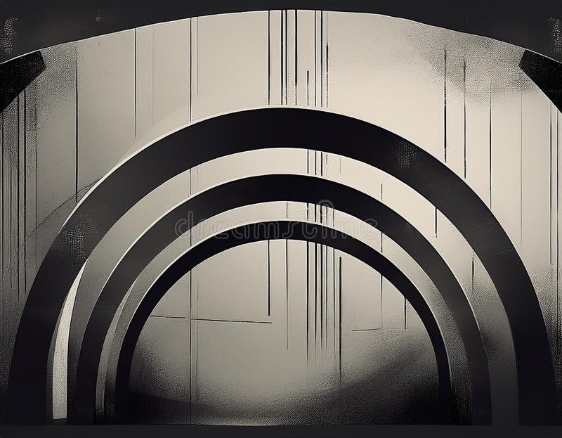 Brutalist Monochrome Background Design Pattern Stock Image - Image of ...