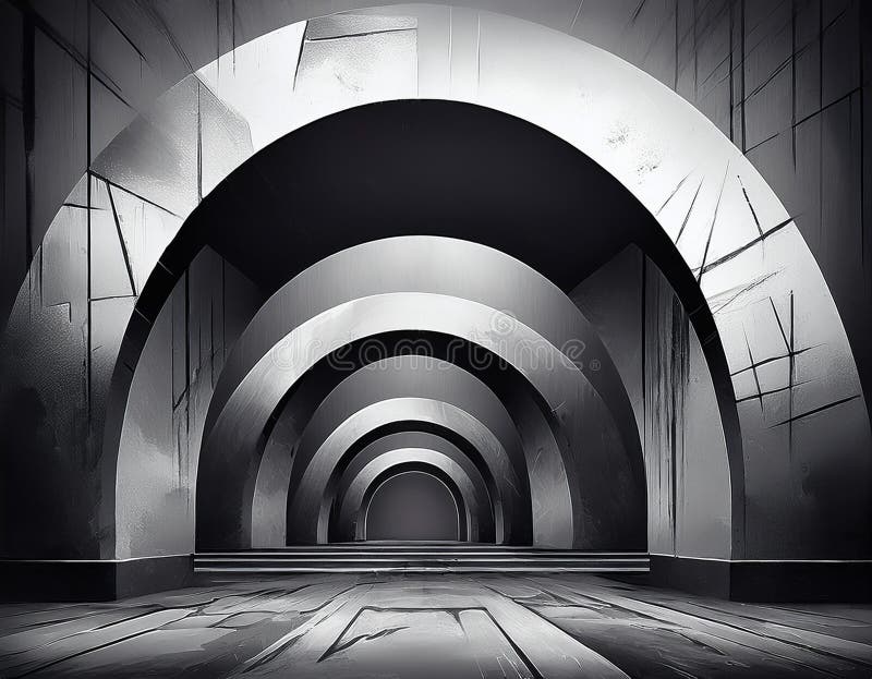 Brutalist Monochrome Background Design Pattern Stock Illustration ...