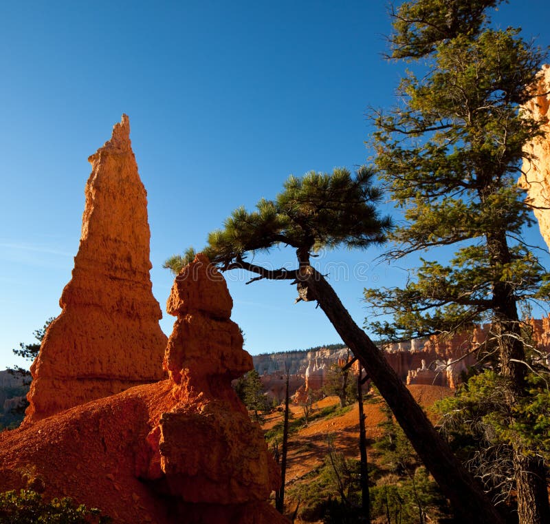 Bryce stock image. Image of nature, mystery, outdoor - 54162849