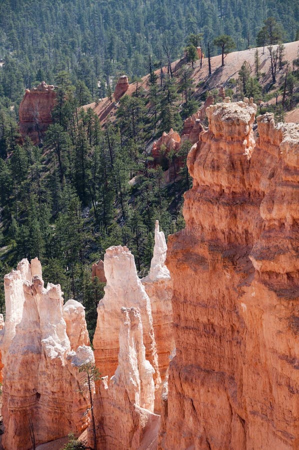 Bryce Canyon Hoodoos Mountain Landscape Stock Image - Image of geologic ...