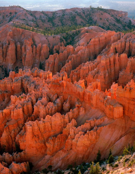 Bryce Canyon View from Bryce Point Stock Image - Image of sandstone ...