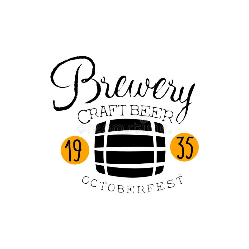Bryggeri Logo Design Template Vektor Illustrationer - Illustration av bakgrund, promo: 78419854
