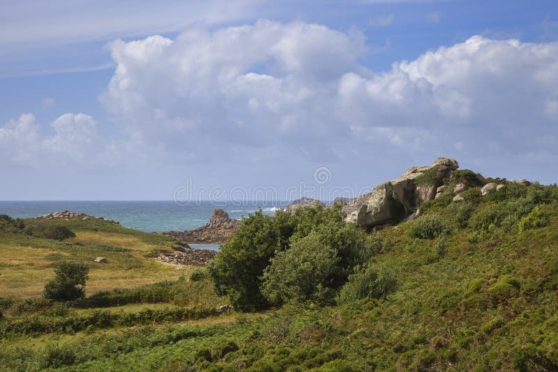 Bryher, Isles of Scilly, England Stock Image - Image of summer, english ...